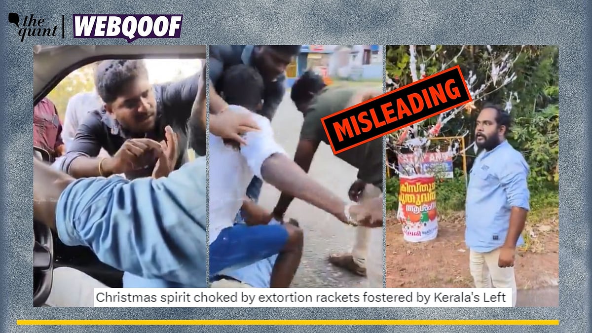 Fact-Check | People Extorting Money During Christmas in Kerala? No, It ...