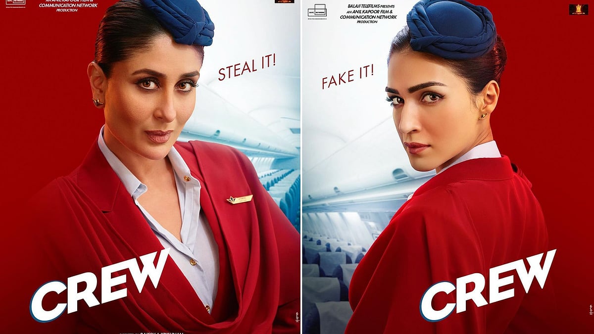 'Ready For Check-In': Kareena Kapoor Unveils Posters For New Film 'Crew'