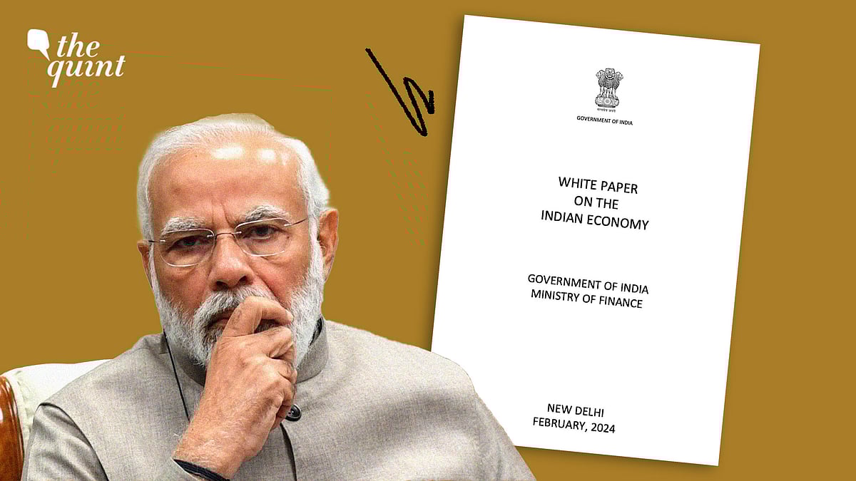 Everything Wrong With Modi Government’s White Paper on India's Economy ...