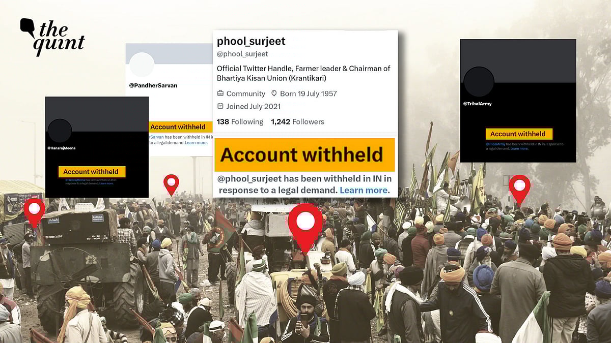 Why Dozens of 'X' Accounts of Farmers, Tribal Activists Are Now 'Withheld'