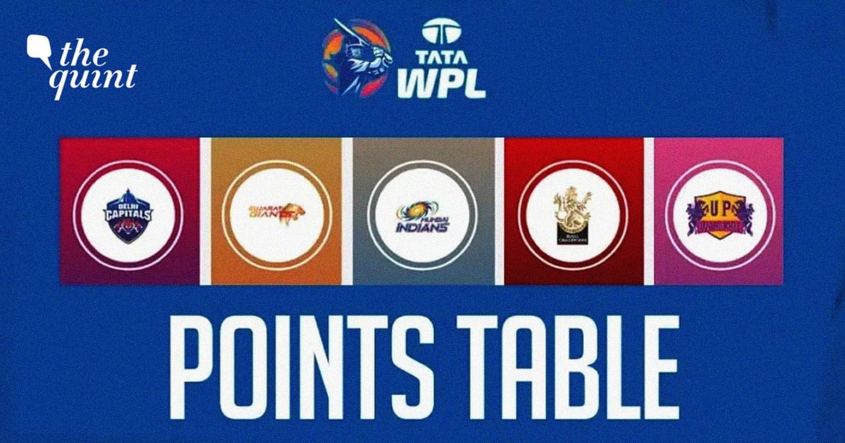 WPL Points Table 2024: Latest Women's Premier League Standings After ...