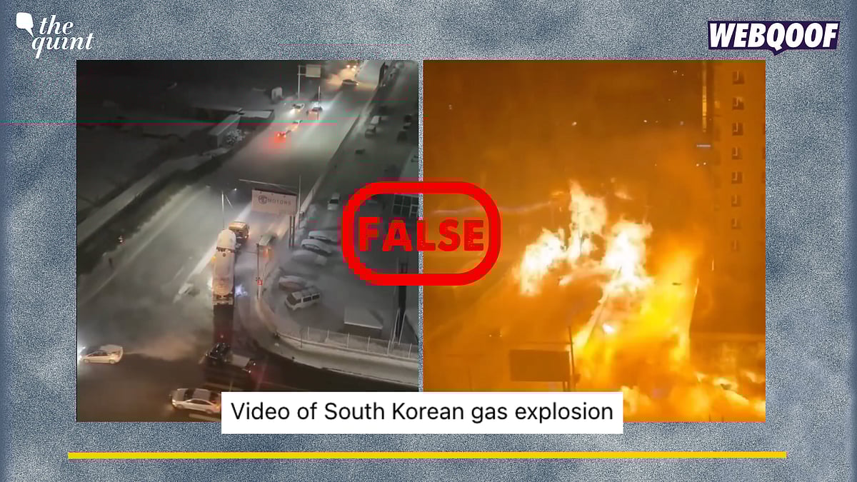 Fact-Check: Video Of Fire Explosion Is From Mongolia and Not South Korea!