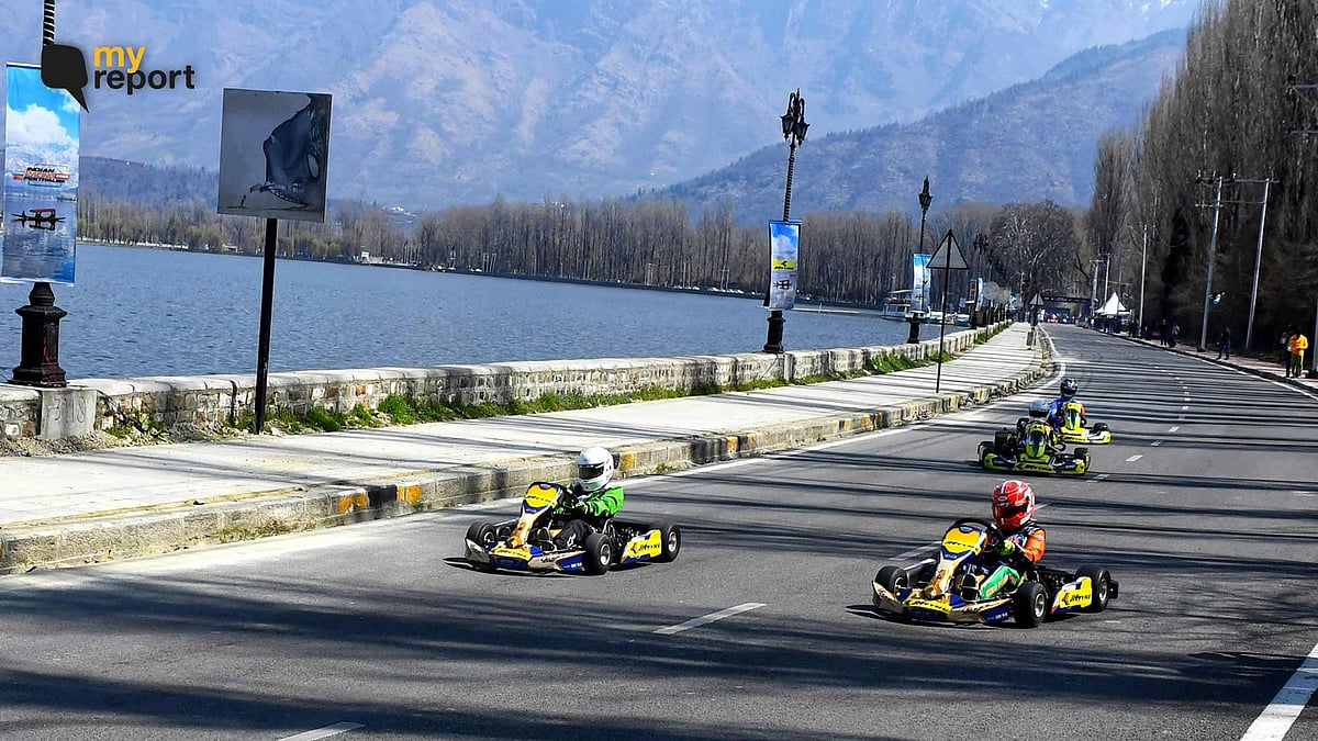in Photos: Formula 4 Car Racing Demo in Kashmir: A Thrilling High-Speed ...