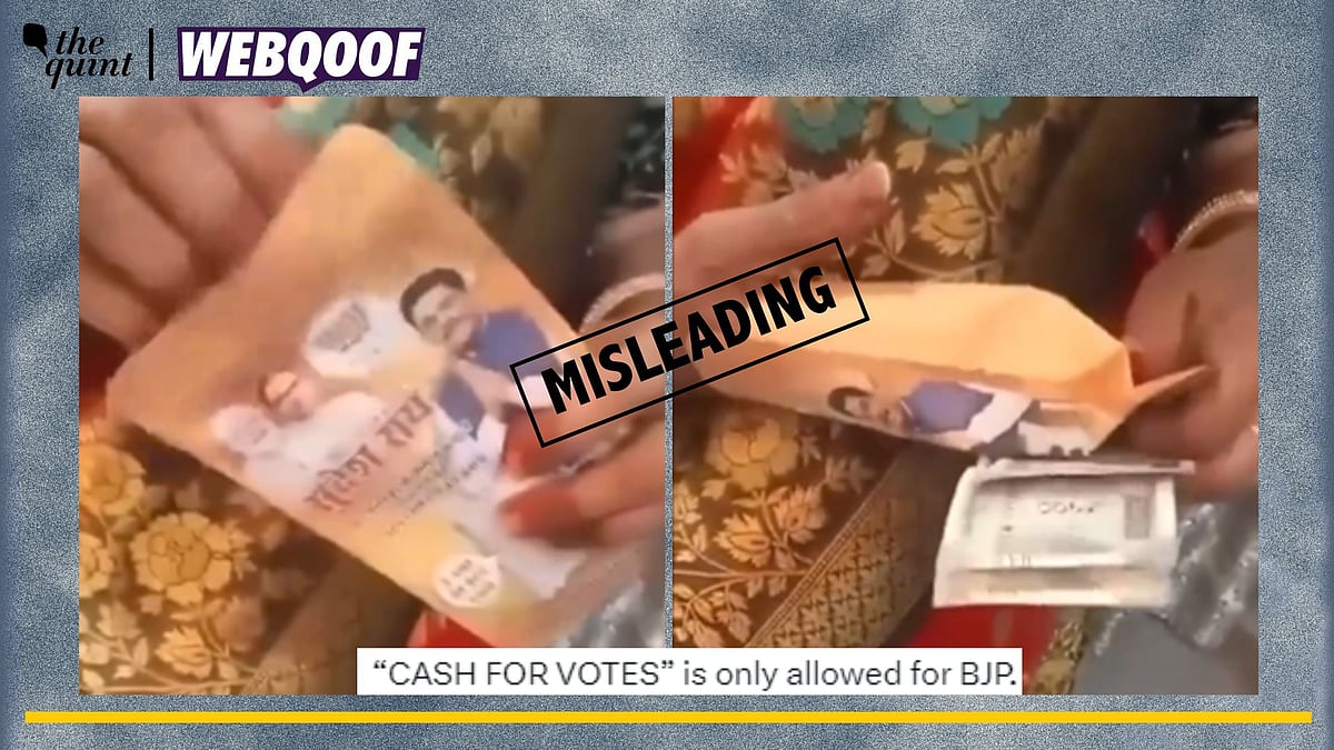 Fact-Check | No, This Video Doesn’t Show BJP Giving ‘Cash for Votes’ in ...