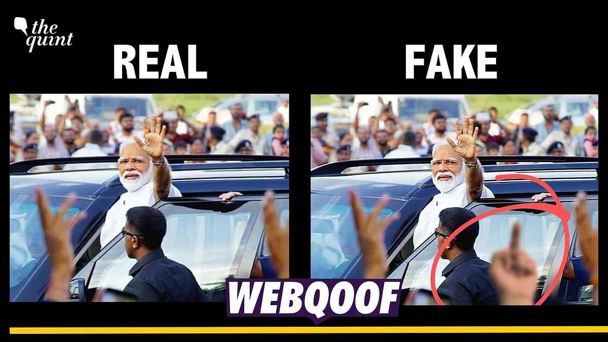 Fact-check | Edited Image Showing a Disrespectful Hand Gesture Towards ...