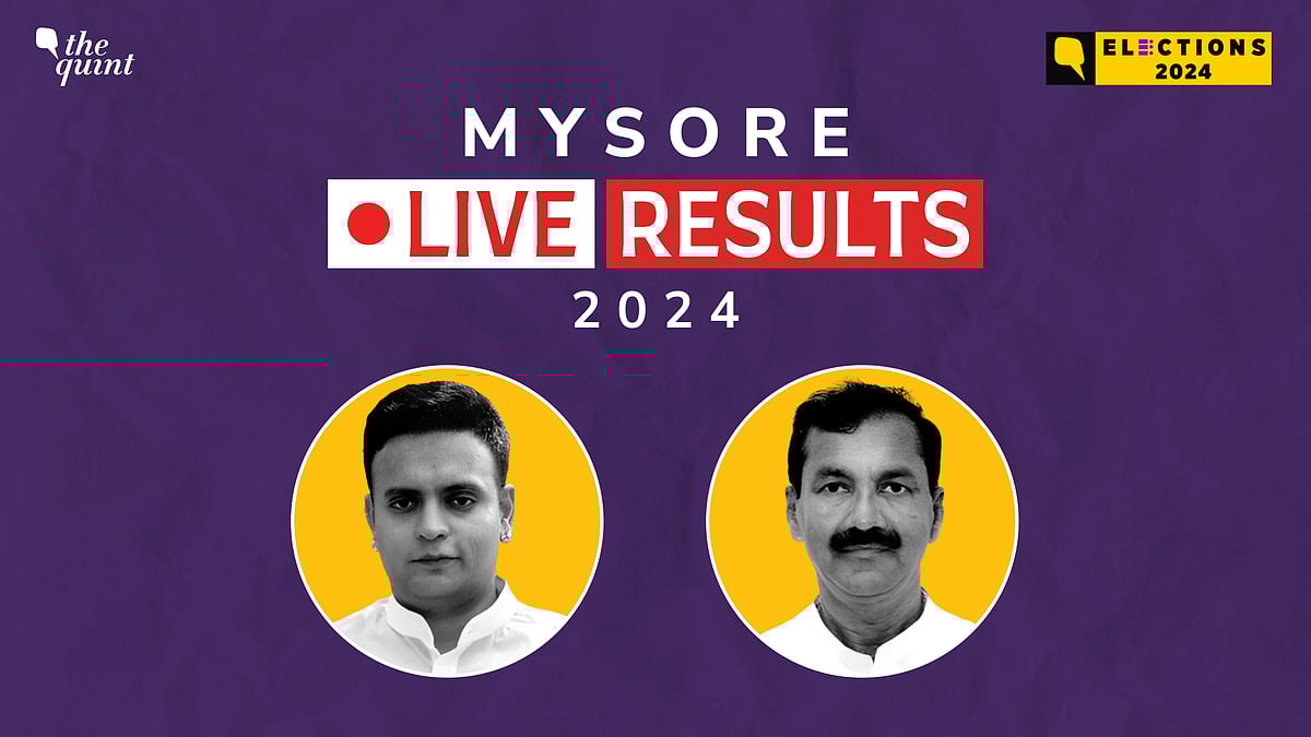 Mysore Lok Sabha Election Result 2024 Live Updates:BJP's Yaduveer ...