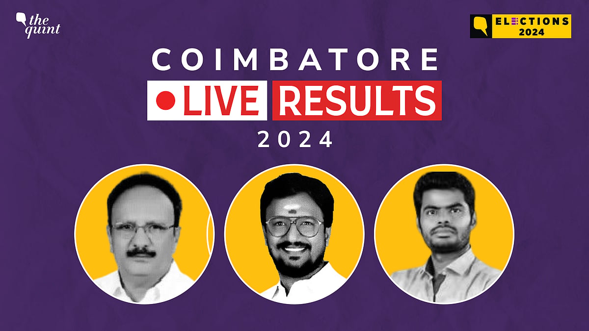 Coimbatore Election Result 2024 Live Updates: DMK's Ganapathy Rajkumar ...