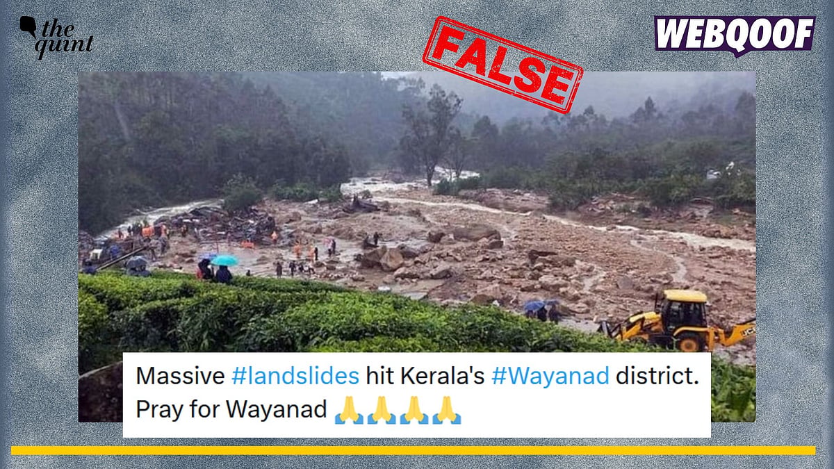 Fact-check | News outlets share 2020 Idukki disaster's image shared as ...