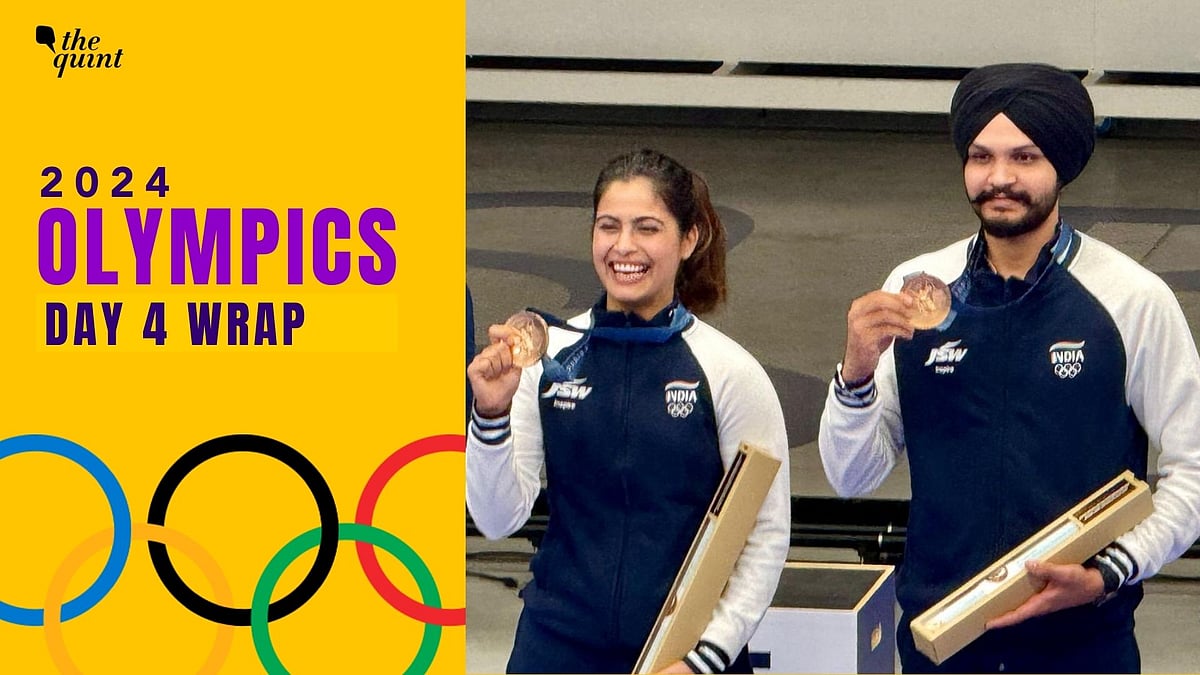 Paris Olympics 2024, Day 4 Wrap: Manu & Sarabjot Win Bronze, Hockey Team Beat Ireland