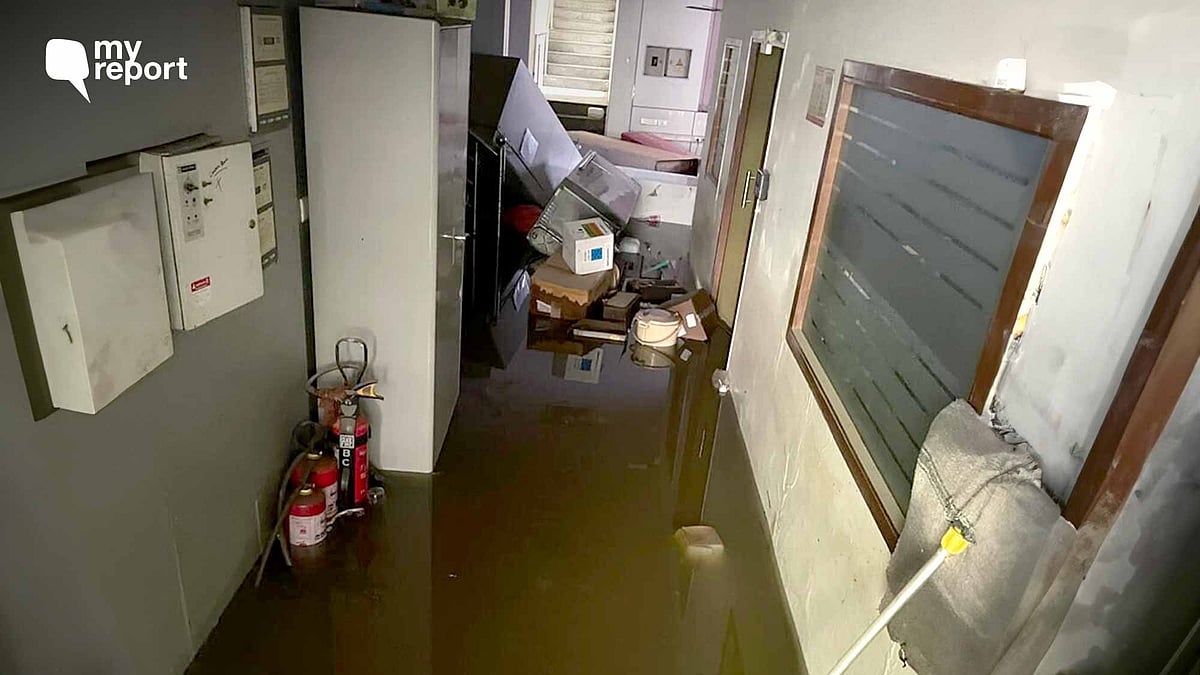IIT Delhi: Biomedical Lab Flooded After Heavy Rain