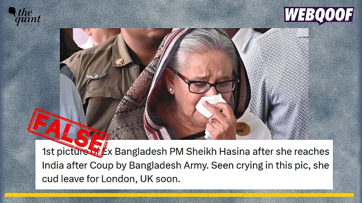 Fact-check | Old Photo of Sheikh Hasina Crying Falsely Shared as a ...