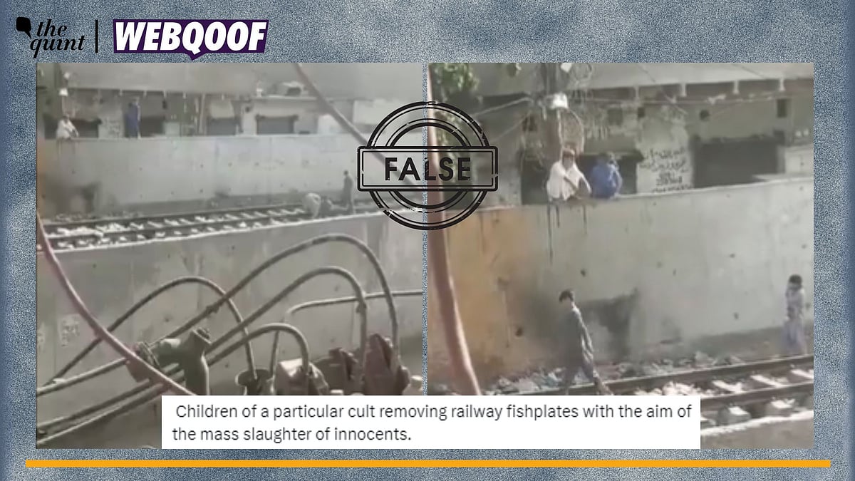 Fact-Check | Old, Unrelated Clip of Equipment Theft at Railway Track ...