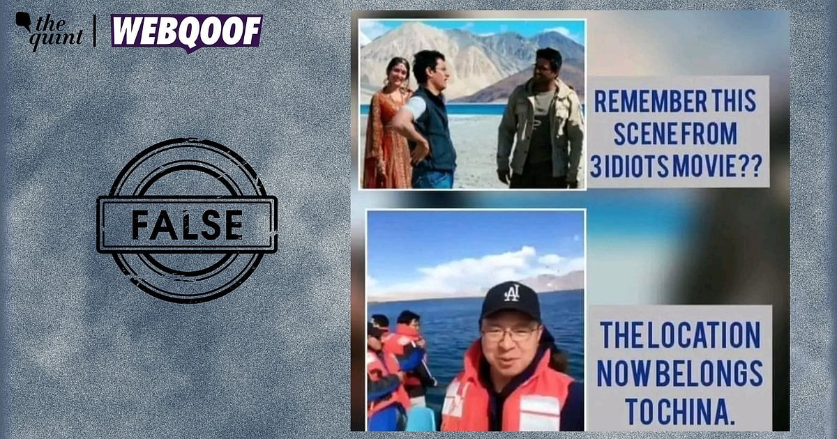 Fact-Check | Has China Occupied the Place in Ladakh Where 3 Idiots Was ...