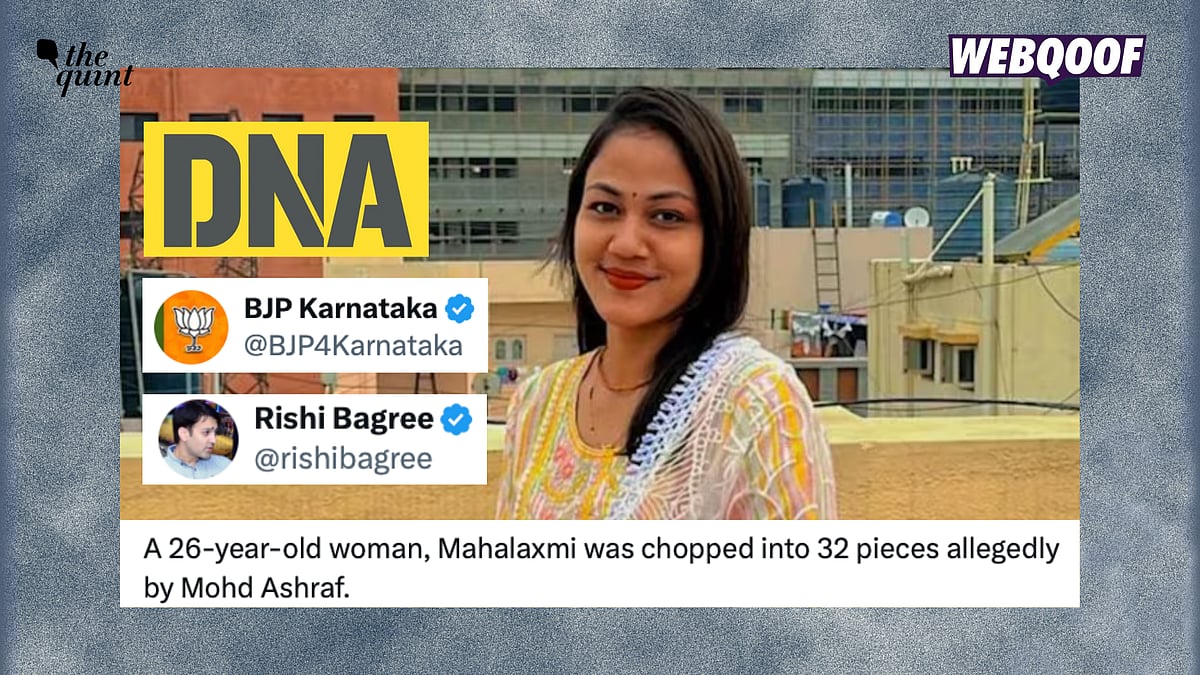 Bengaluru’s Mahalaxmi Murder Case Viral With Communal Angle