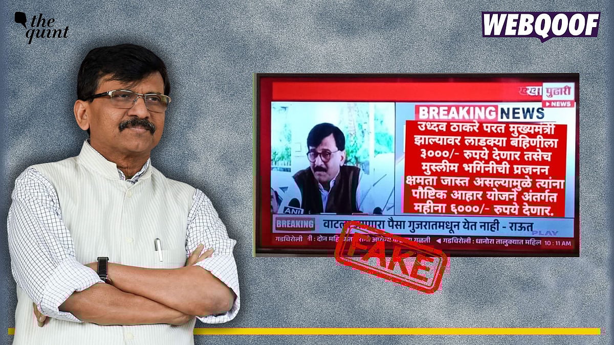 Fact-check | Sanjay Raut Didn't Say That Uddhav Thackeray Will Pay ...