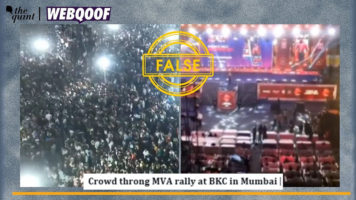 Viral video falsely claims to show MVA rally in Mumbai, reveals trailer ...