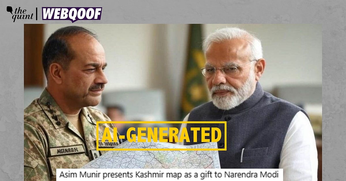 Fact-Check | This Image of PM Narendra Modi With Pakistan’s Asim Munir ...