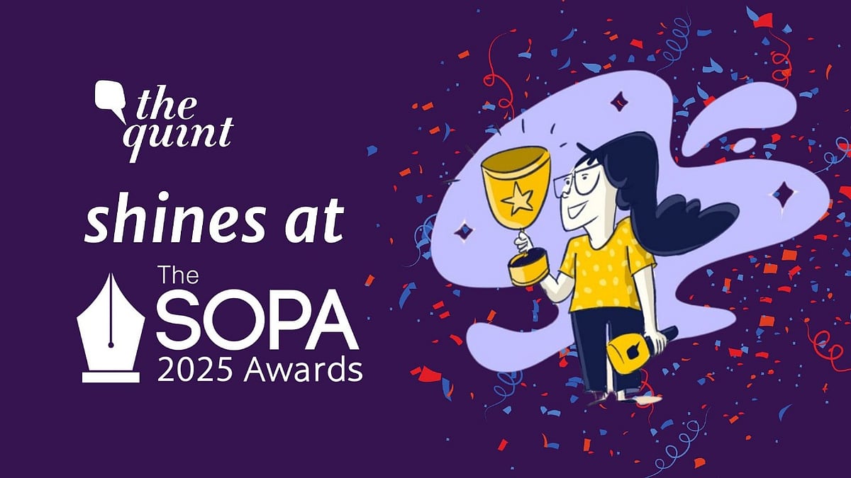 SOPA 2025 Awards: The Quint's Gender & Political Stories Honoured