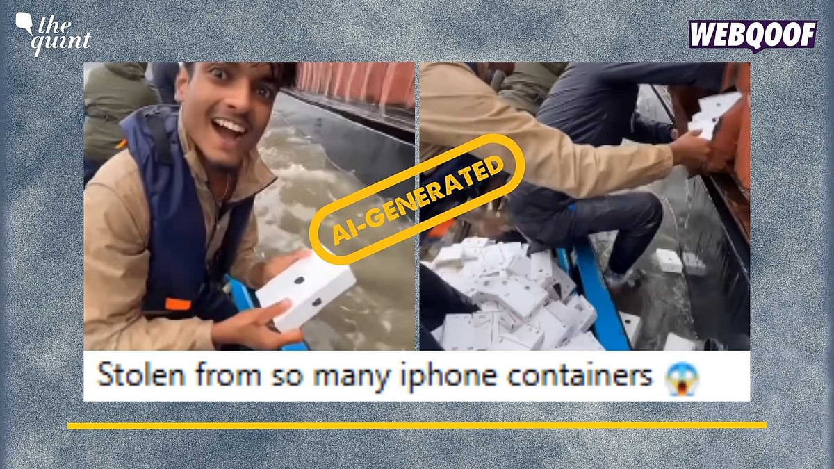 Fact-Check: AI-Generated Video Of People Retrieving iPhones From A ...