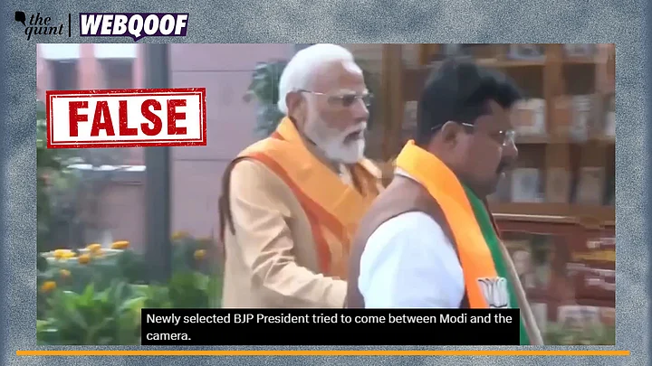 Fact-Check | Did PM Narendra Modi Push Aside BJP President Nitin Nabin ...
