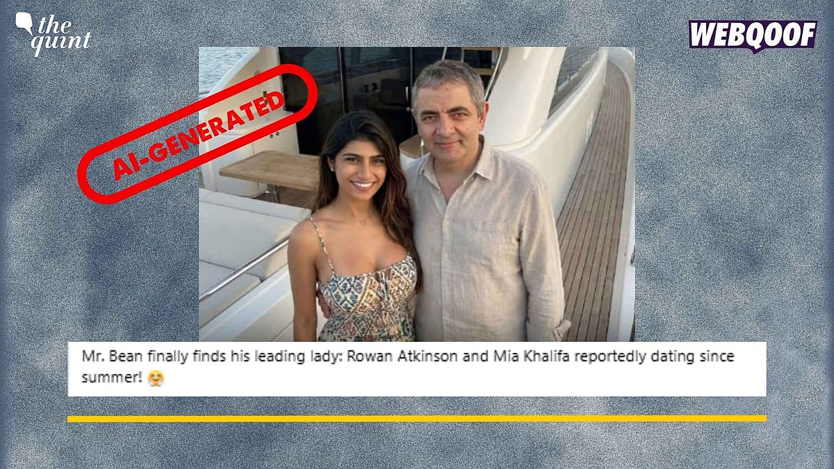 Fact-Check: AI-Generated Image of Mia Khalifa and Rowan Atkinson Viral ...