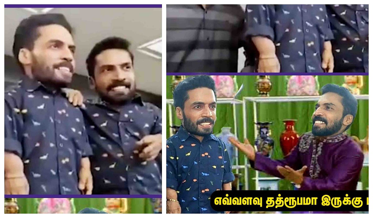 'நடிகர் பக்ருவின் தத்ரூப மெழுகு சிலை' - டைம்பாஸ் மீம்ஸ் | Guinness ...