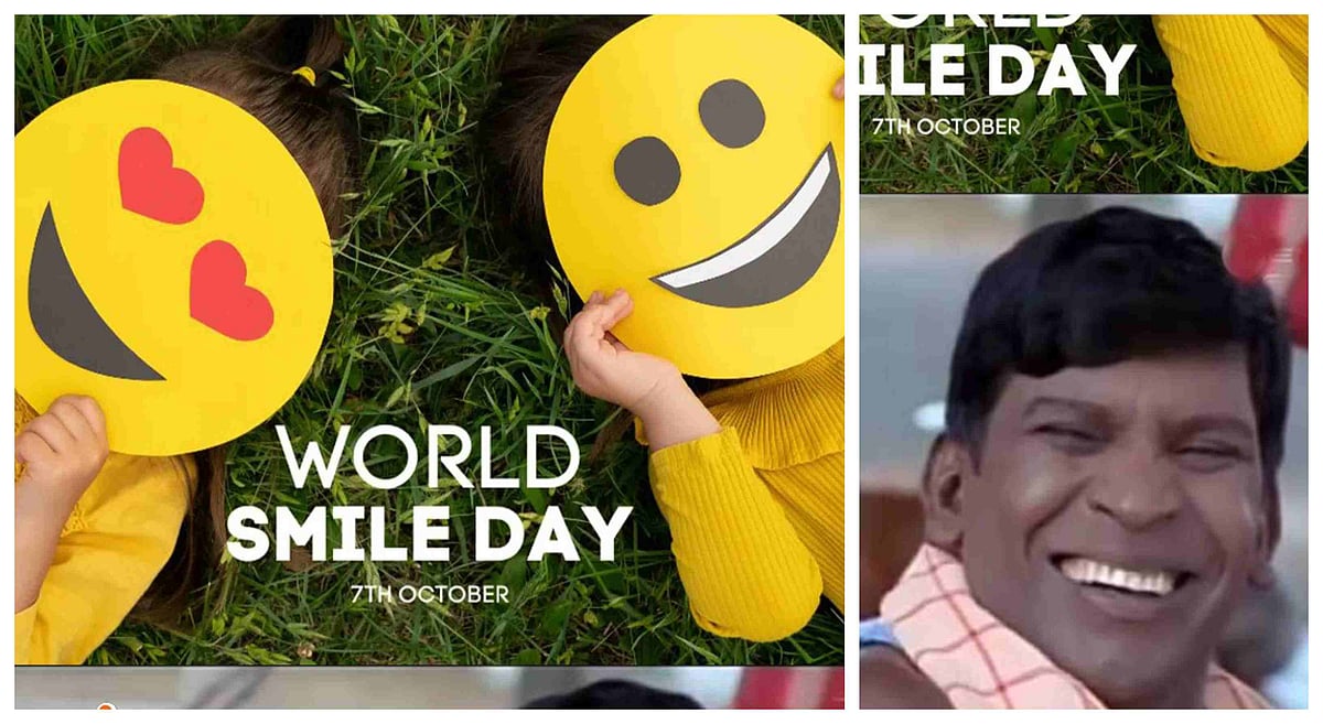 Timepass memes: 'World Smile Day' | Timepass memes World Smile Day vadivelu