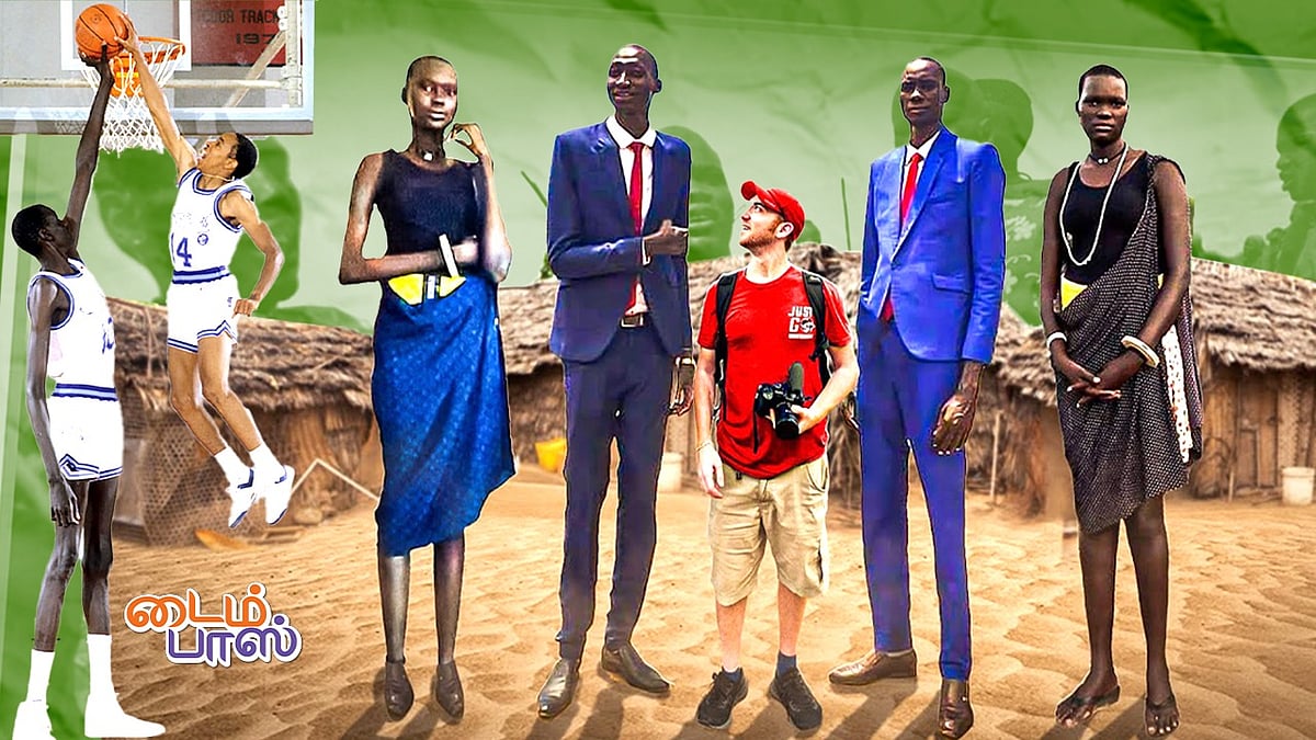 Dinka People: ஆனாலும் நீங்க அநியாய உயரம்பா! | sudan Dinka tribes most ...