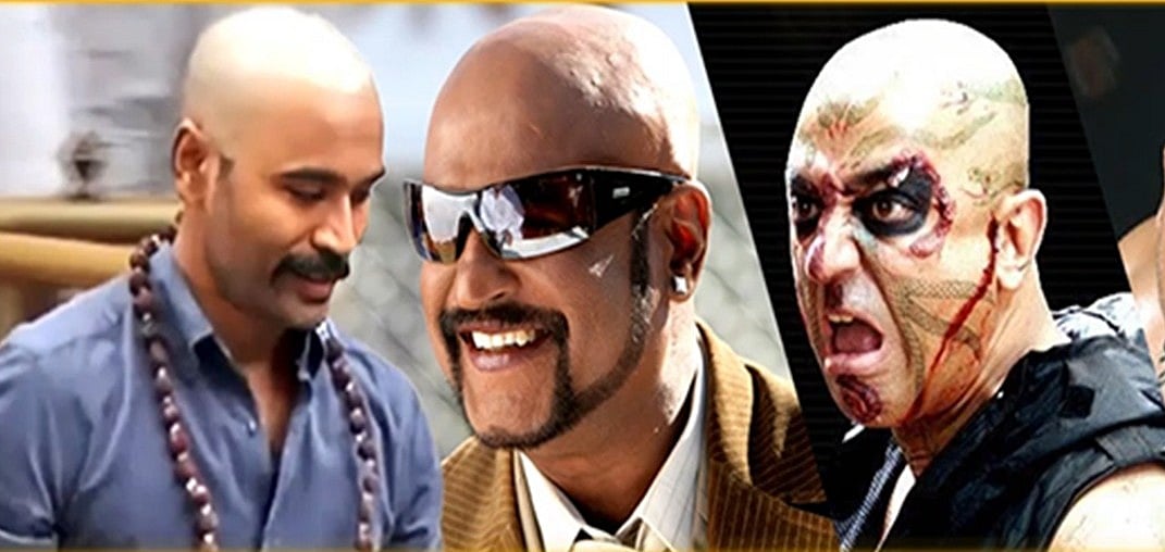 Kollywood : மொட்டை தலை கெட்டப்பில் நடித்த Tamil Heroes ! | list of ...