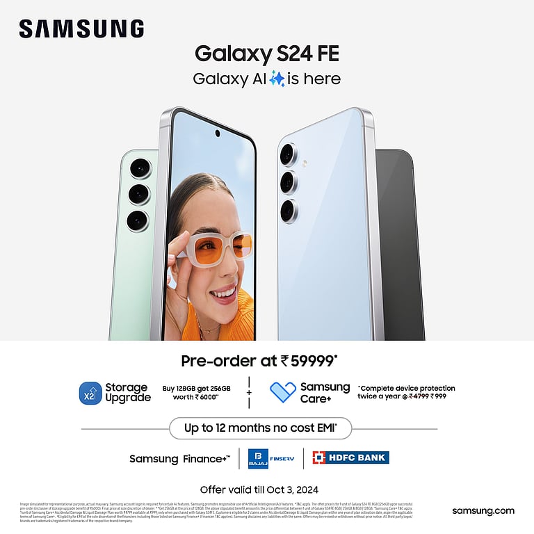 ഇന്ത്യയില്‍ ഗ്യാലക്‌സി എസ്24 എഫ് ലോഞ്ച് ചെയ്ത് സാംസങ്; പ്രീ ബുക്കിംഗില് ...