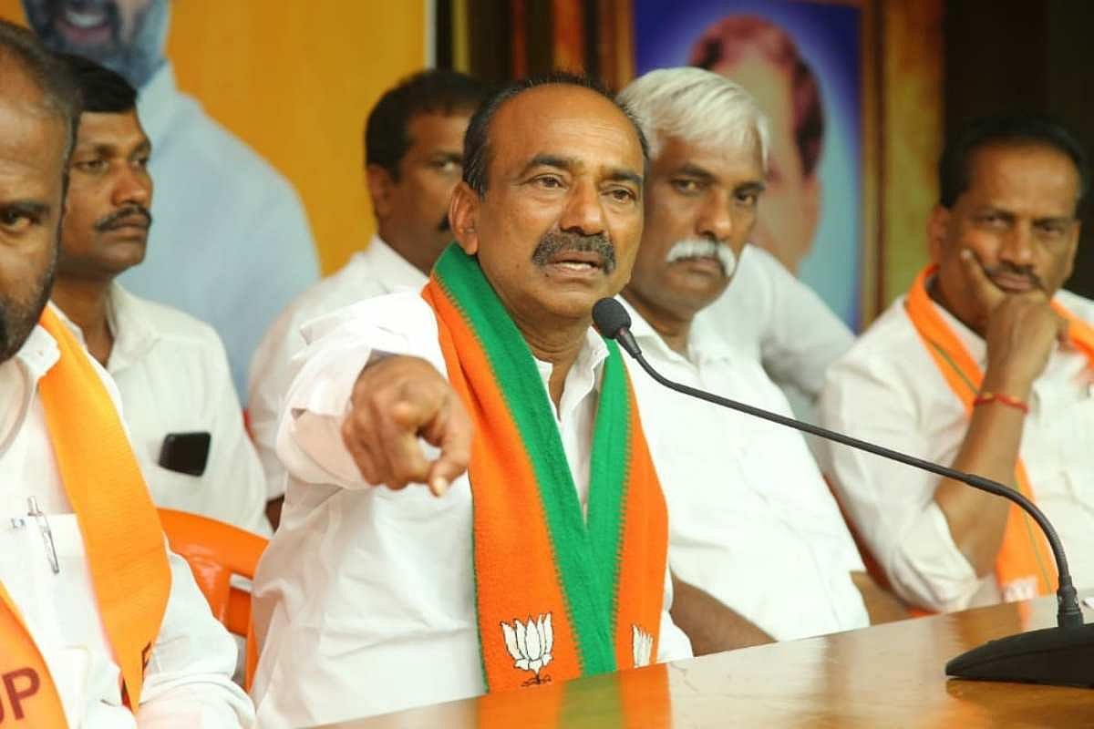 BJP picks Eatala Rajender to head election committee in Telangana