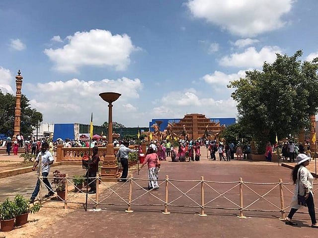 Step into the world of 'Baahubali': The Mahismati kingdom sets open for ...