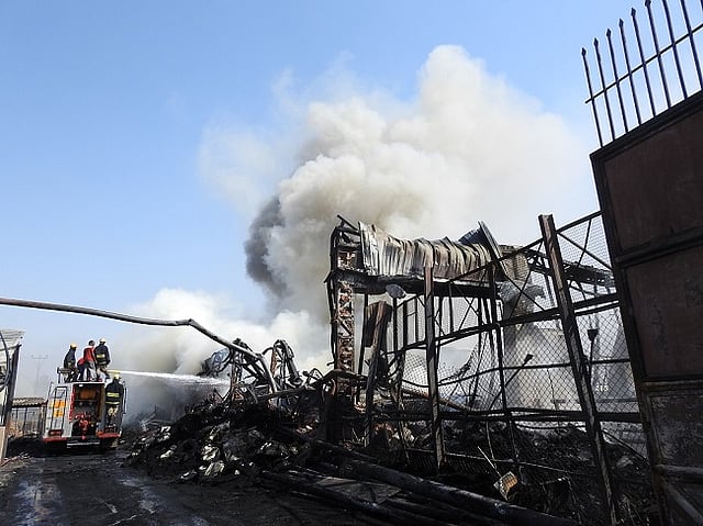 'The flames were as high as a building': Ground report from Hyd rubber ...