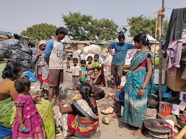 In the slums located in Hitec city’s backyard, ragpickers dream of a ...