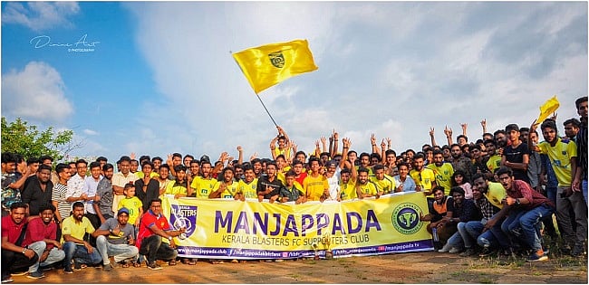 ‘Manjappada’, the diehard Kerala Blasters fan group that’s making waves