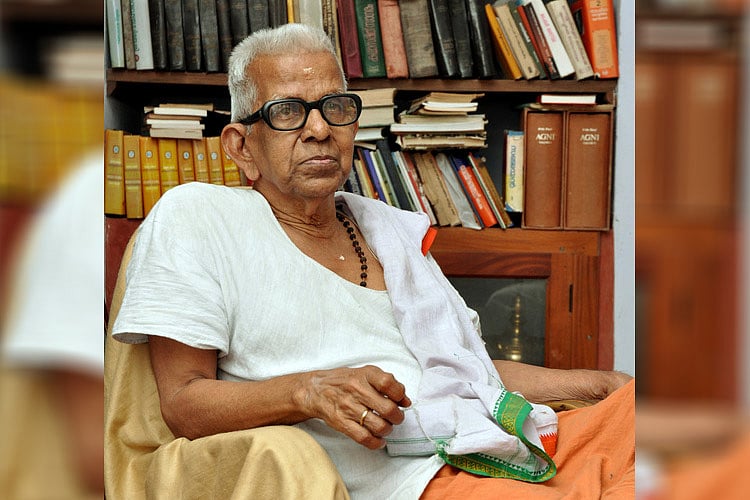 Noted Malayalam poet Akkitham wins 2019 Jnanpith award