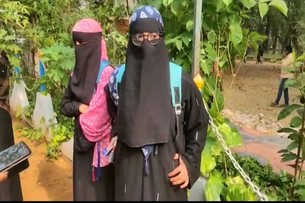 Burqa clad students refused entry to class in Andhra’s Loyola college