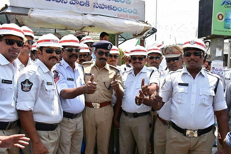Andhra police bets on chocolates and roses, after hefty fines fail to ...