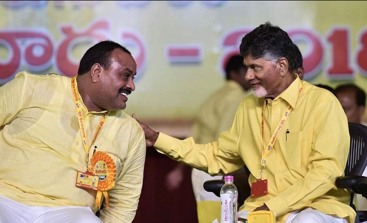 Atchannaidu appointed as Andhra TDP chief