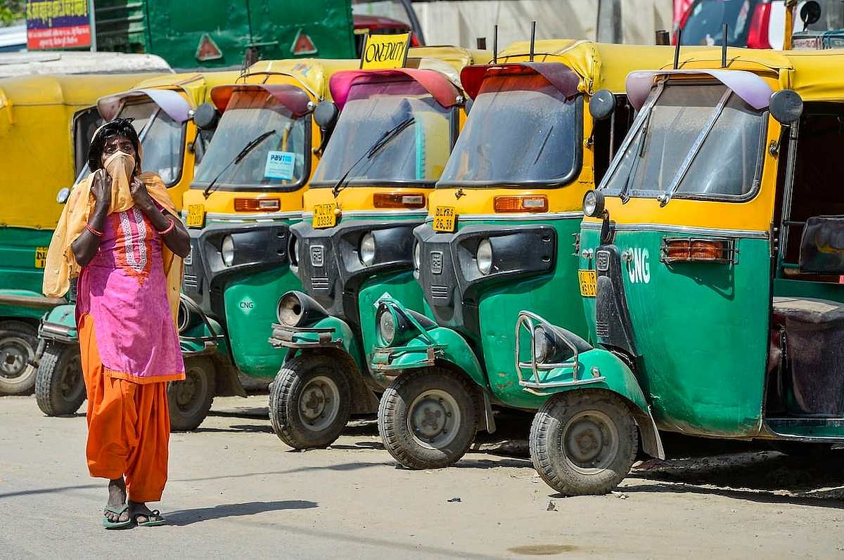Auto rickshaw and taxi drivers left without work and pay amid lockdown
