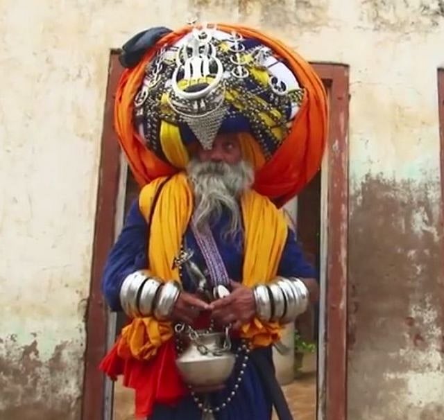 I spend six hours a day wearing the turban, and they run off after ...