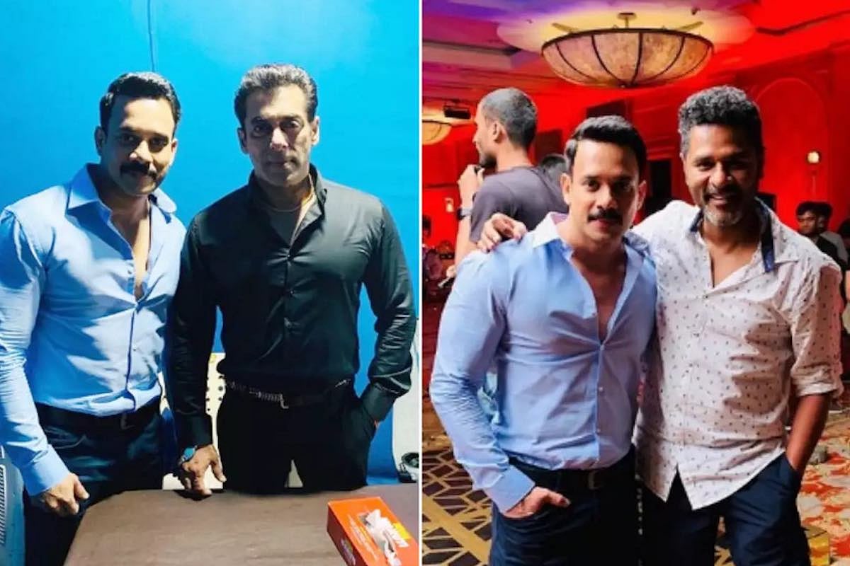 Bharath shares a video from the sets of Salman Khan's 'Radhe'
