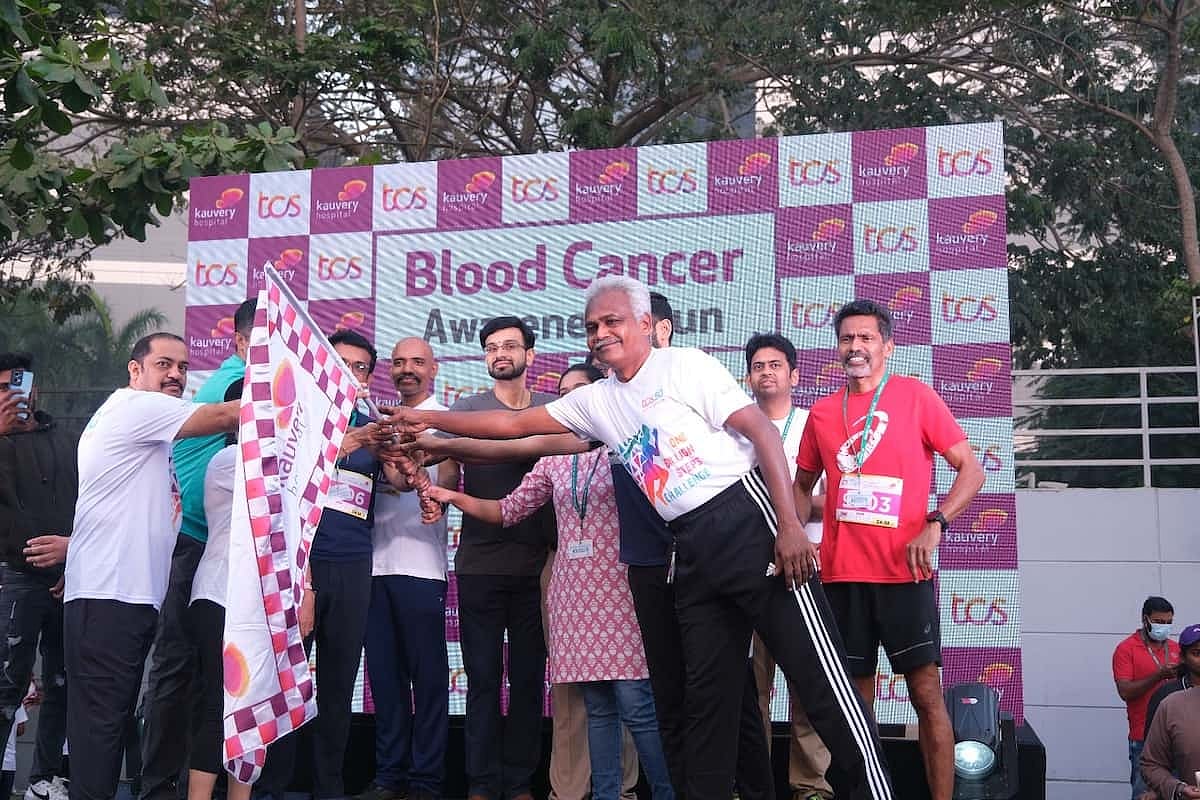 Kauvery Hospital’s blood cancer awareness run sees 5000 TCS employees ...