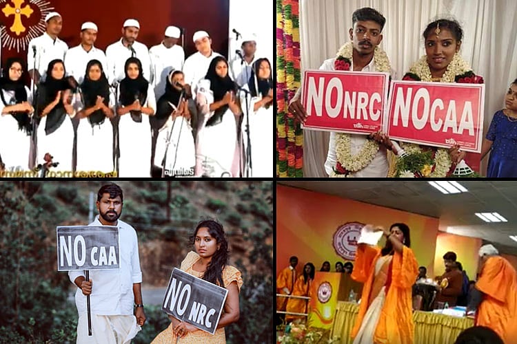 In pics: The unconventional ways in which people protested against CAA, NRC