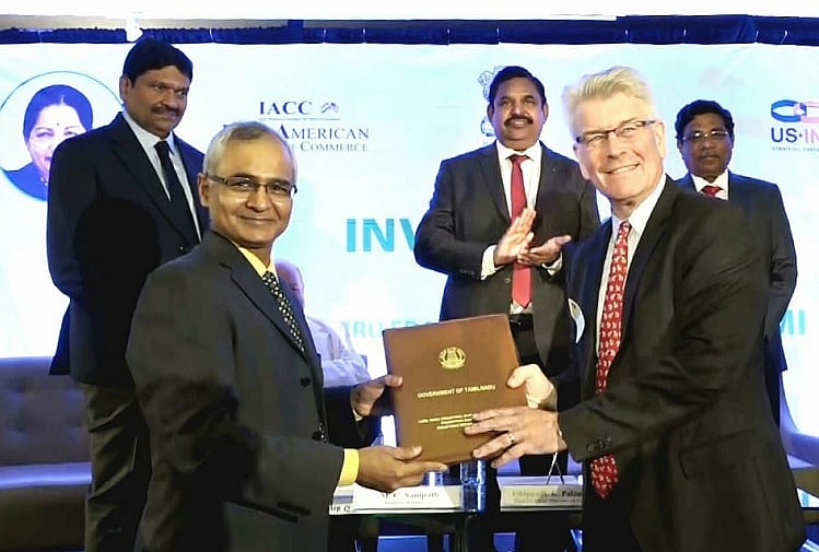 Tamil Nadu govt signs MoUs worth Rs. 2,780 crore at New York Investors ...