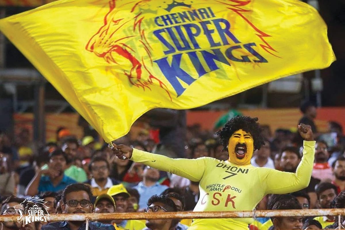 Seen the man with yellow body paint at IPL? Meet ‘Superfan’ Saravanan