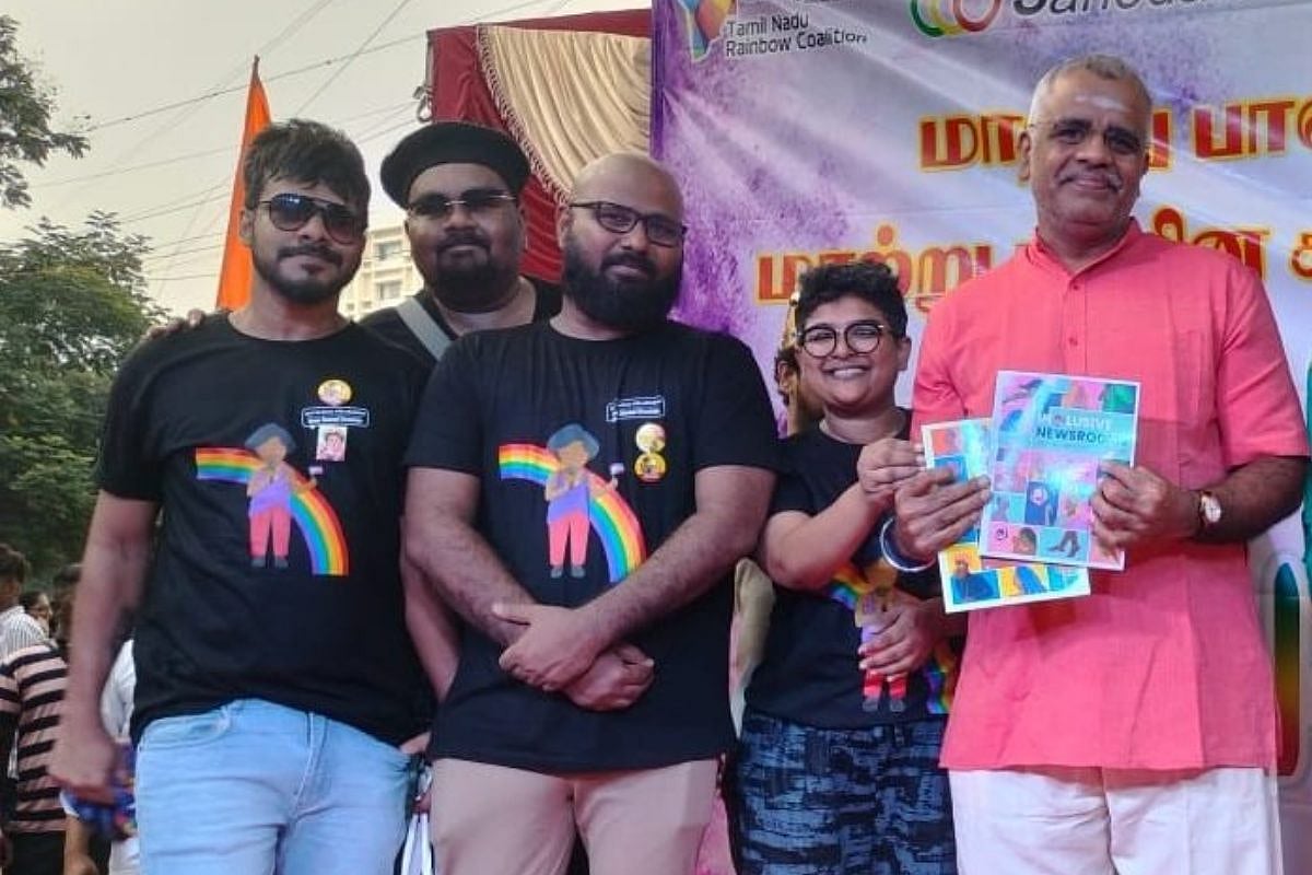 Chennai Pride March: LGBTQIA+ media guide presented to Justice Anand ...