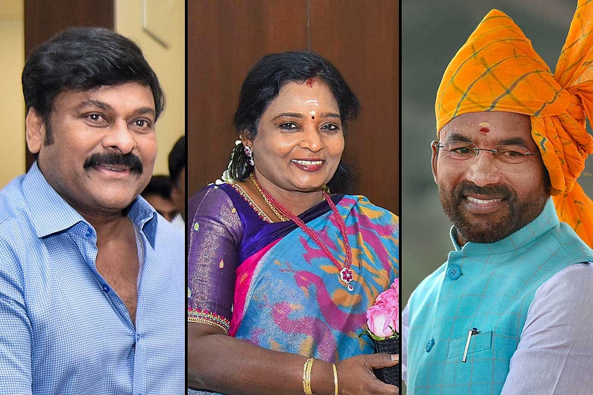 Tamilisai Soundararajan and G Kishan Reddy laud actor Chiranjeevi for ...
