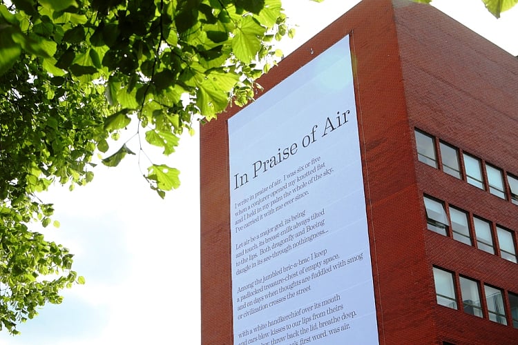 How a poem removed two tonnes of nitrogen oxide from the surrounding ...