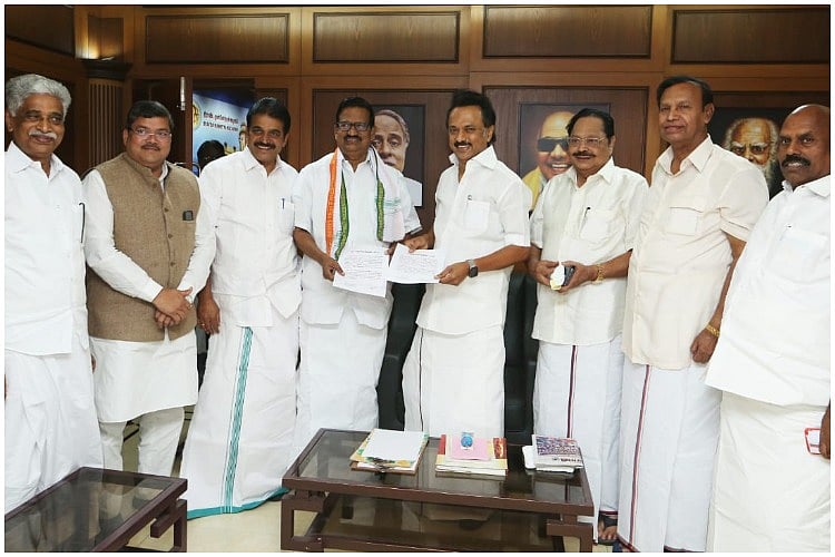 DMK-led alliance announces seat sharing: DMK retains all Chennai seats